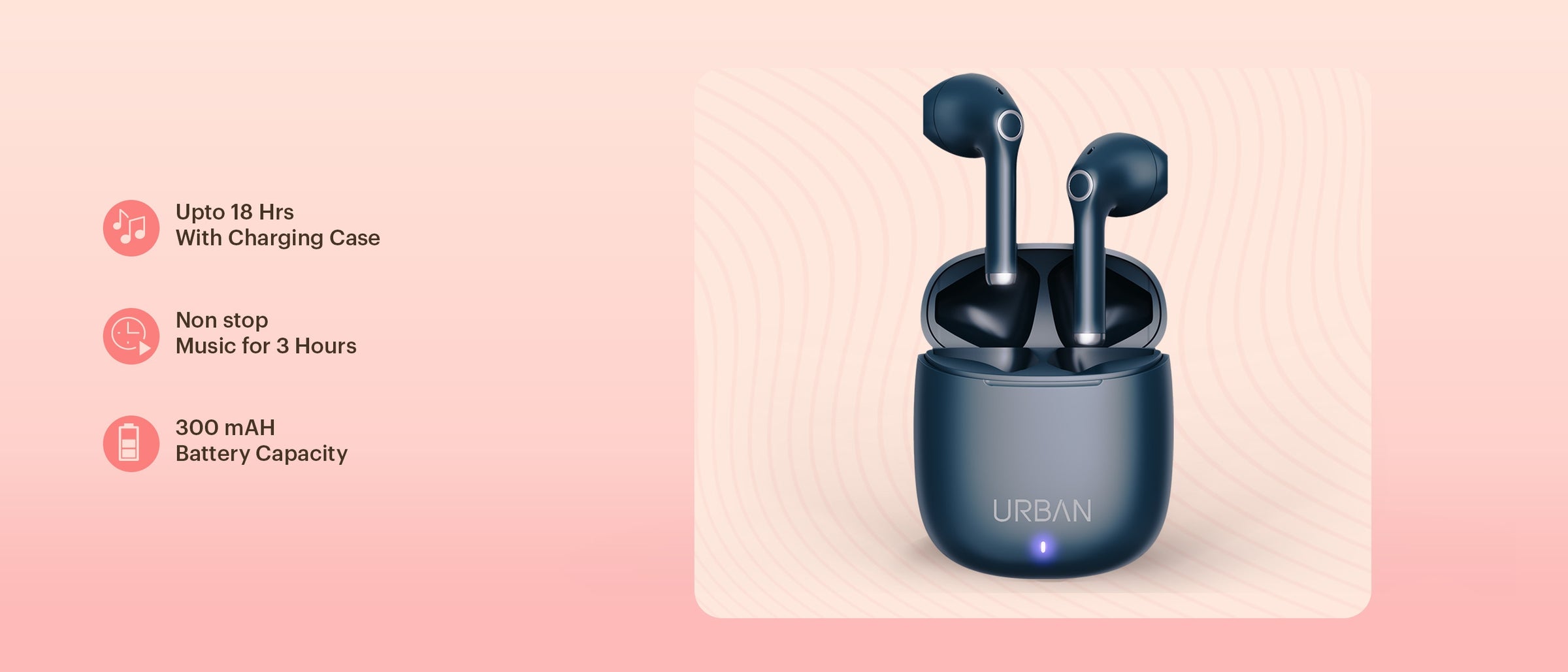 URBAN Q1 Pro - Wireless TWS Earbuds